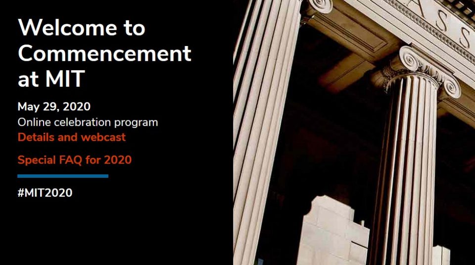 Graduation 2020 – MIT Chemical Engineering